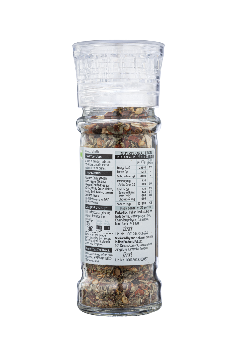 On1y Italian Mix Grinder - On1y